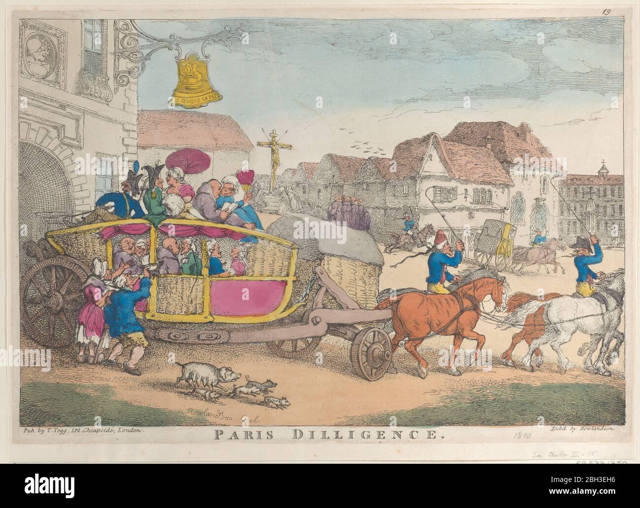 French diligence hi-res stock photography and images - Alamy