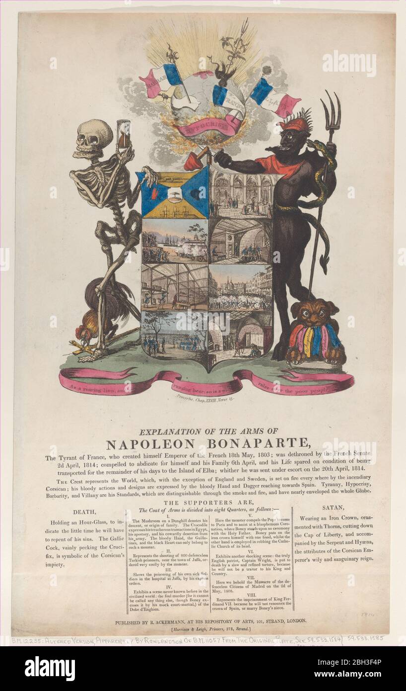 Napoleon coat of arms hi-res stock photography and images - Alamy