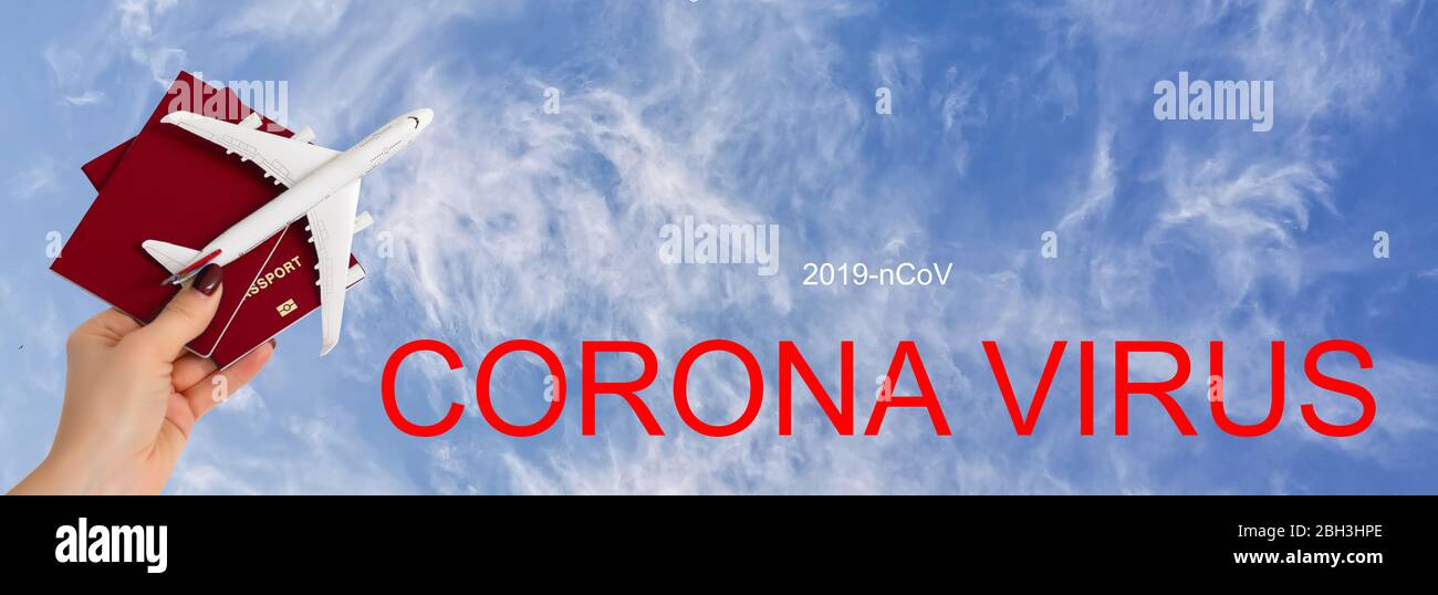 MERS-CoV chinese infection Novel Corona virus, airplane Stock Photo - Alamy