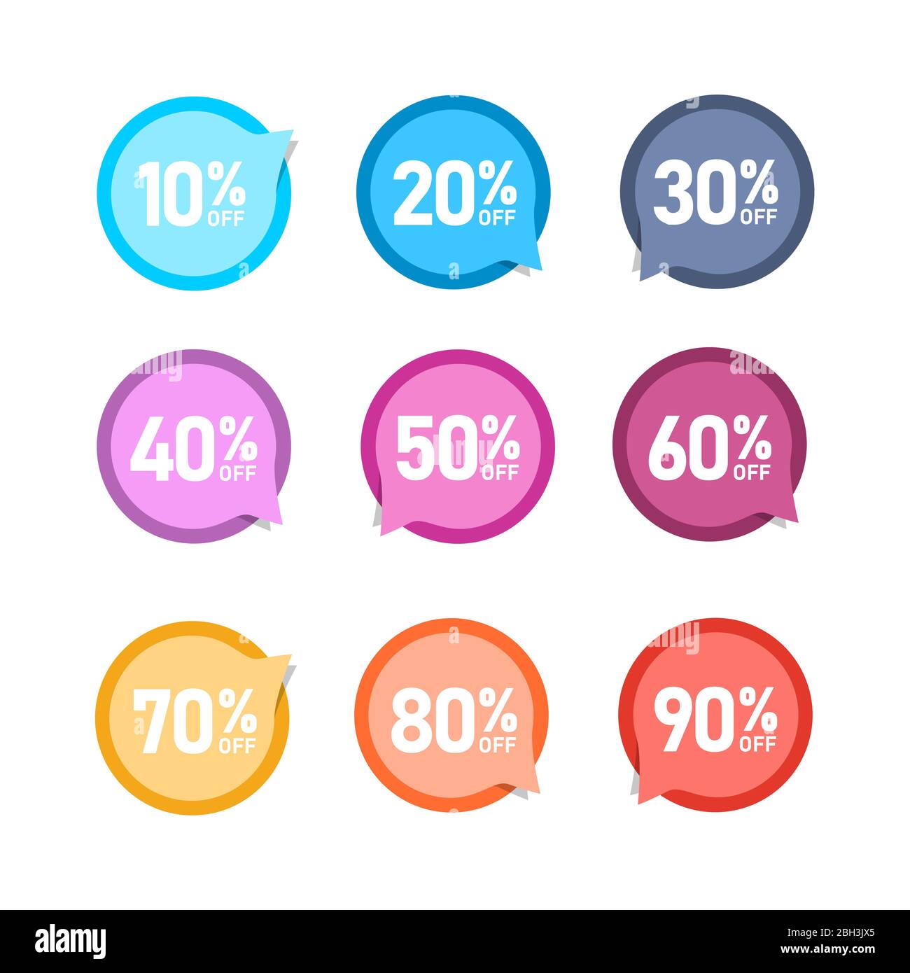 Promotion discount sale retail Cut Out Stock Images & Pictures - Alamy