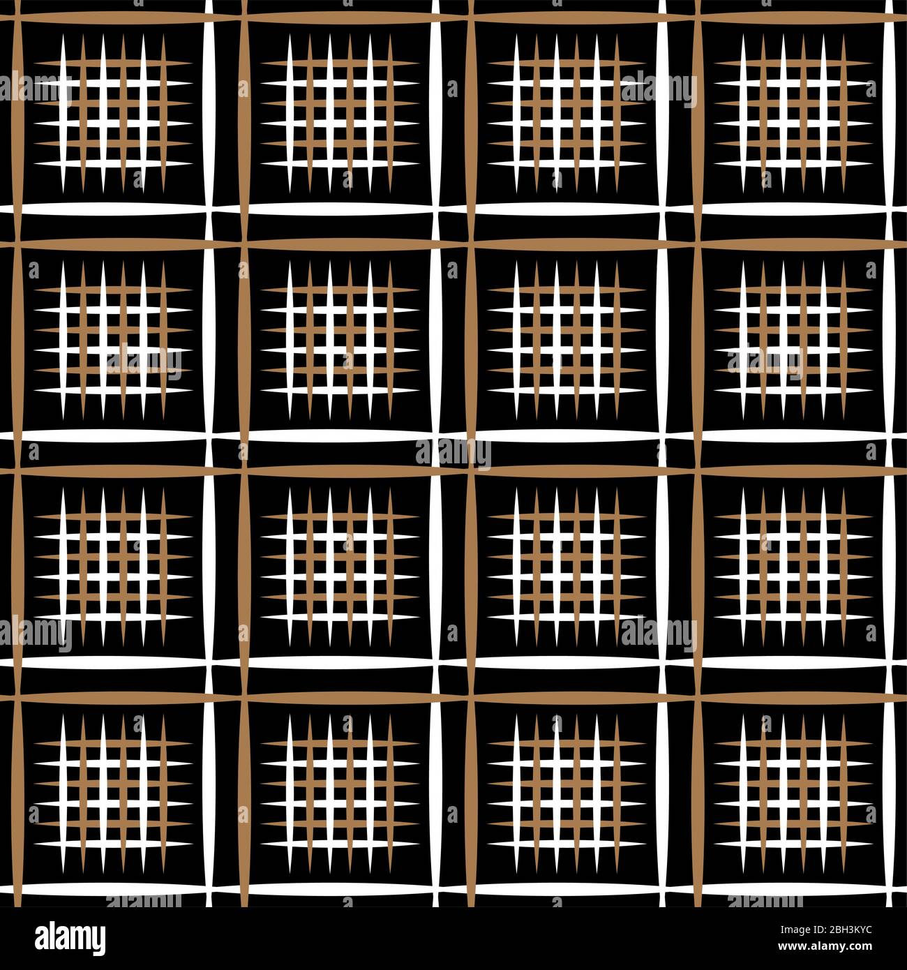 White black plaid fabric Stock Vector Images - Alamy