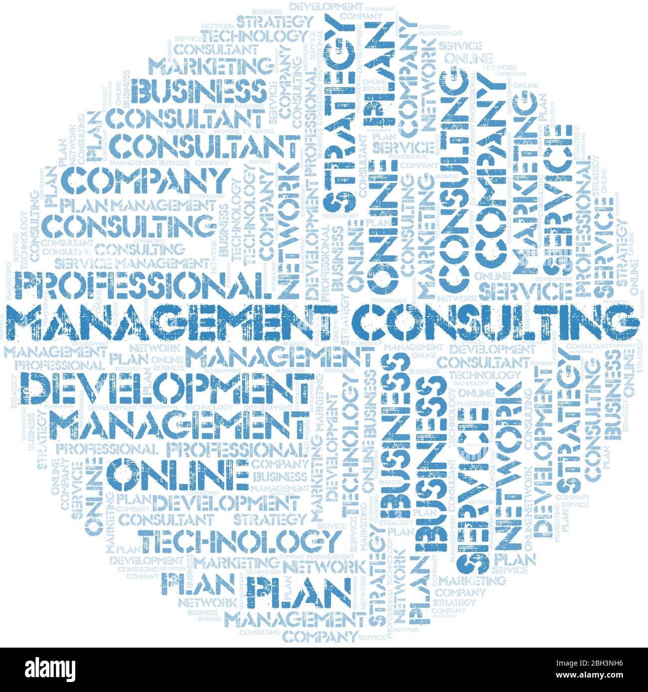 Management Consulting typography word cloud. Wordcloud collage made ...
