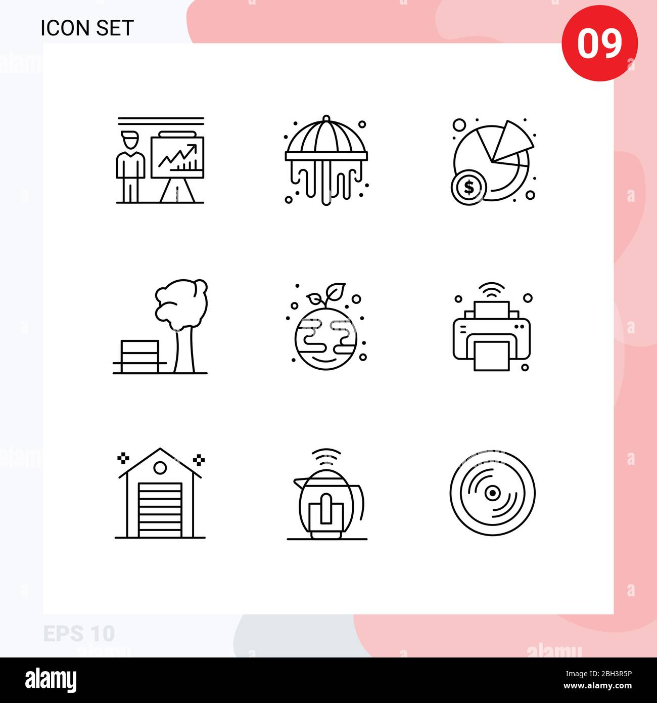 Modern office technology park Stock Vector Images - Alamy