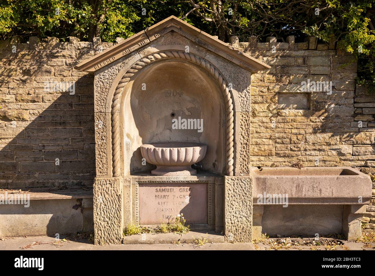 UK, England, Cheshire, Bollington, Bollington Cross, 1904 Greg Family ...