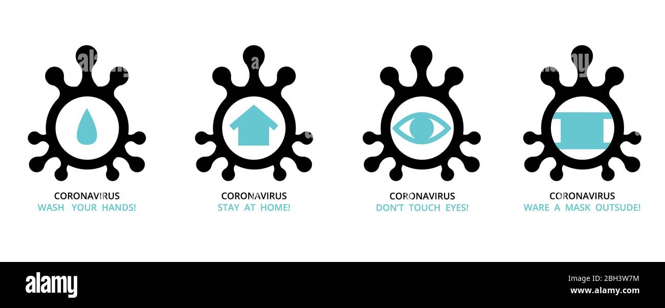 virus , bacteria , microbe icon shape set , group of schematic pictures ...