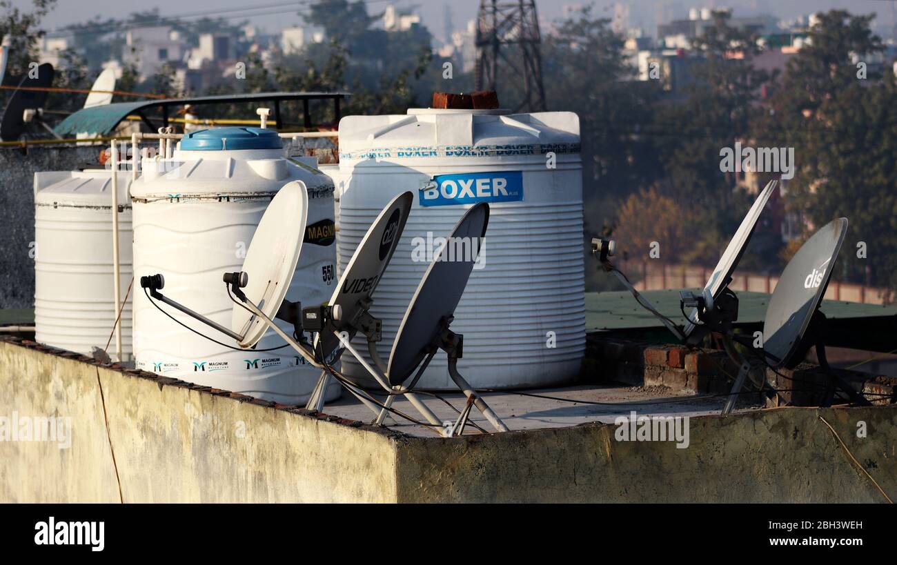Rooftop water tank hi-res stock photography and images - Alamy