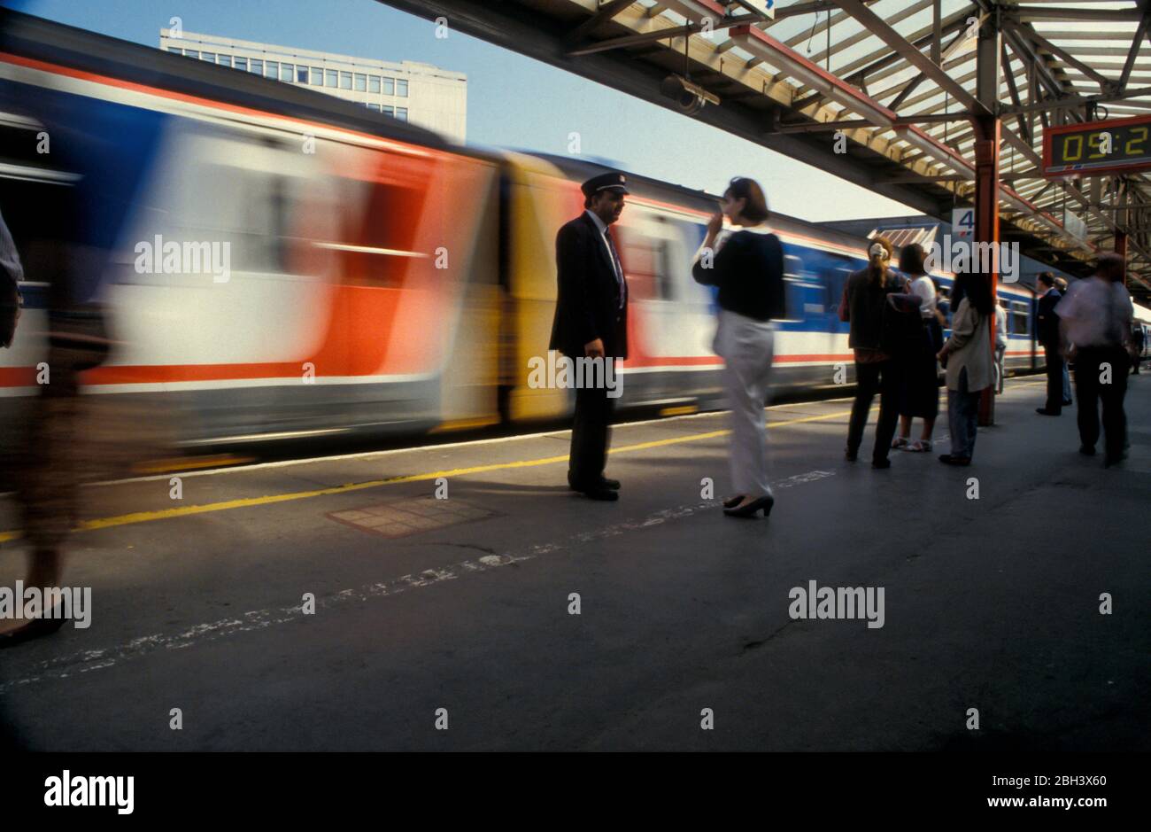 Woking railway station, Surrey, UK pictured in 1996 Stock Photo - Alamy