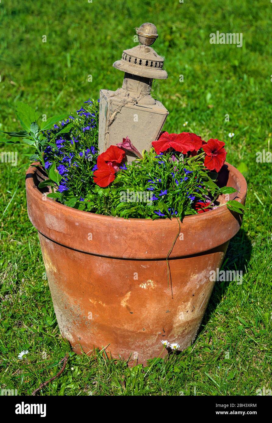 Brass flower pot hi-res stock photography and images - Alamy