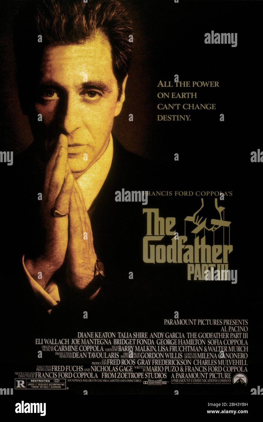 Poster film the godfather hi-res stock photography and images - Alamy