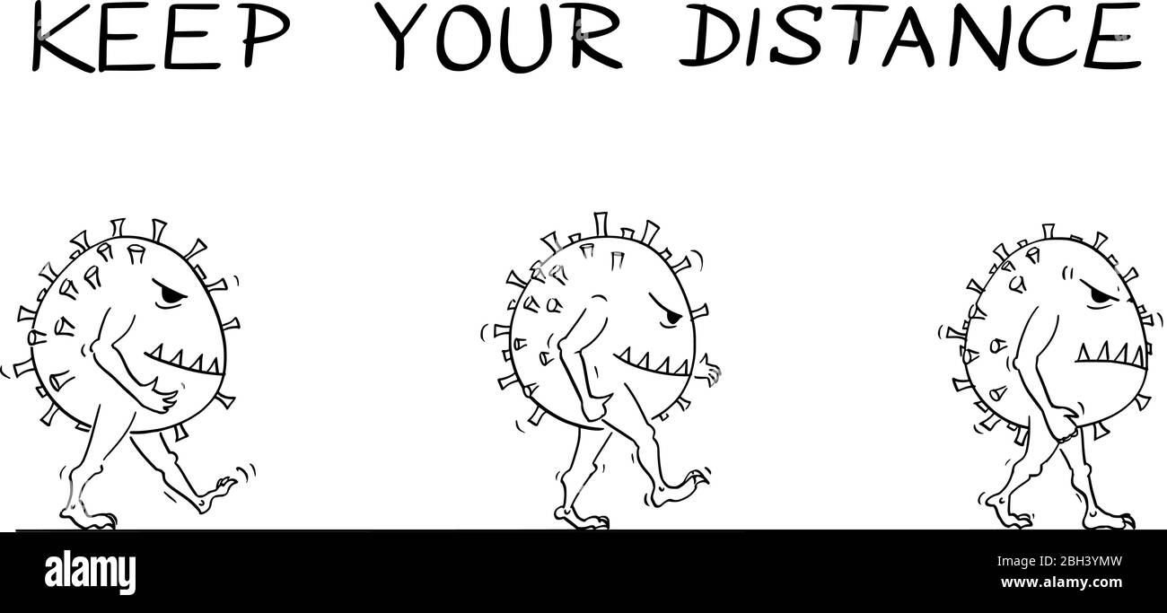 Vector cartoon stick figure drawing instructional illustrationof ...