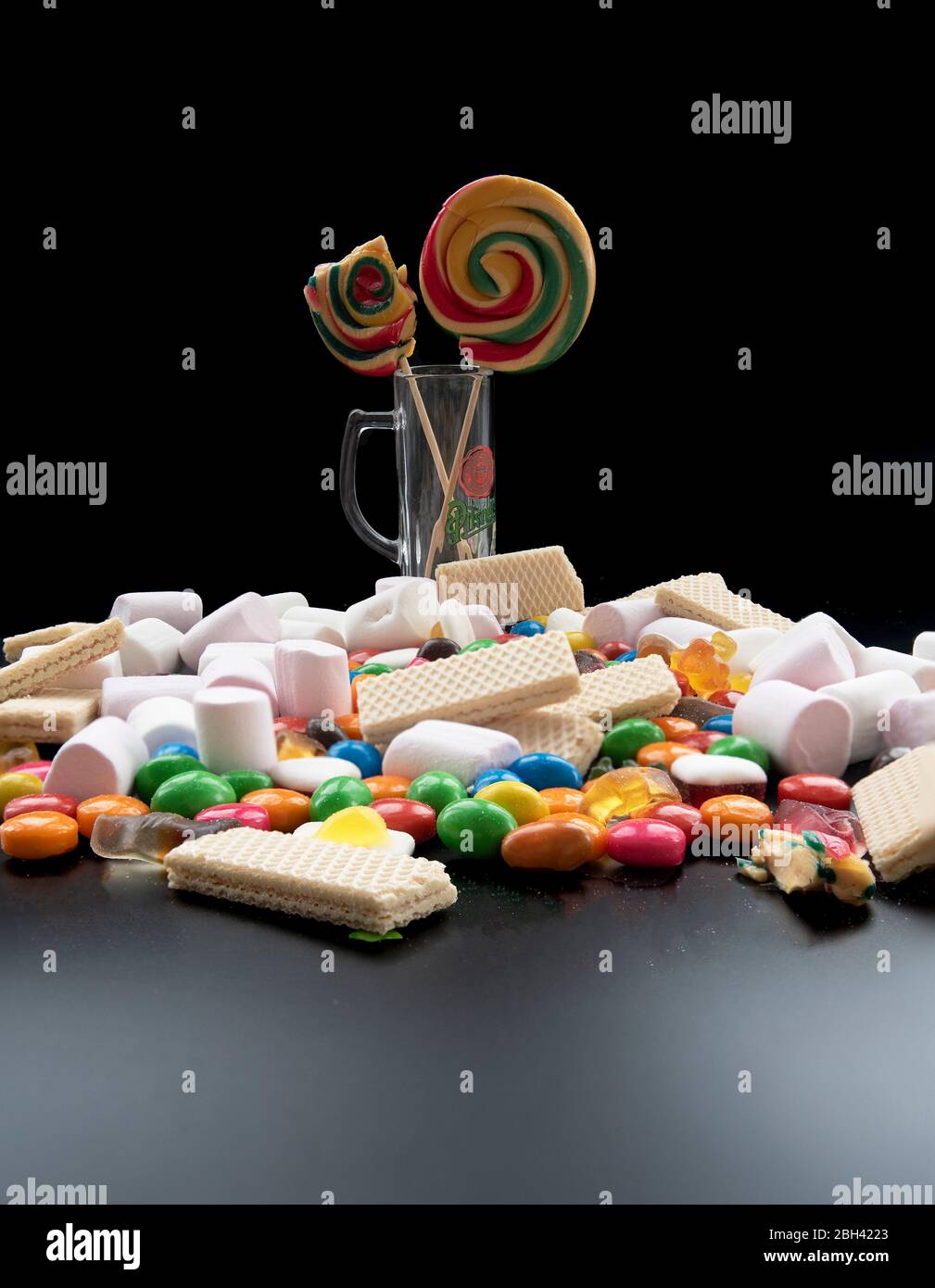 An assortment of various candies Stock Photo - Alamy