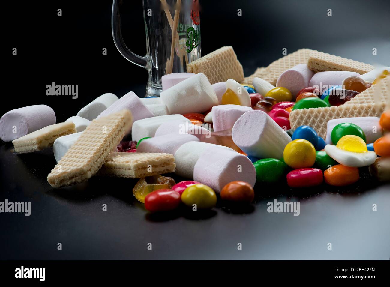 An assortment of various candies Stock Photo - Alamy