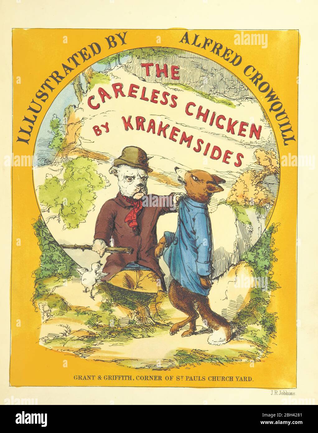 Victorian book cover page Stock Photo - Alamy