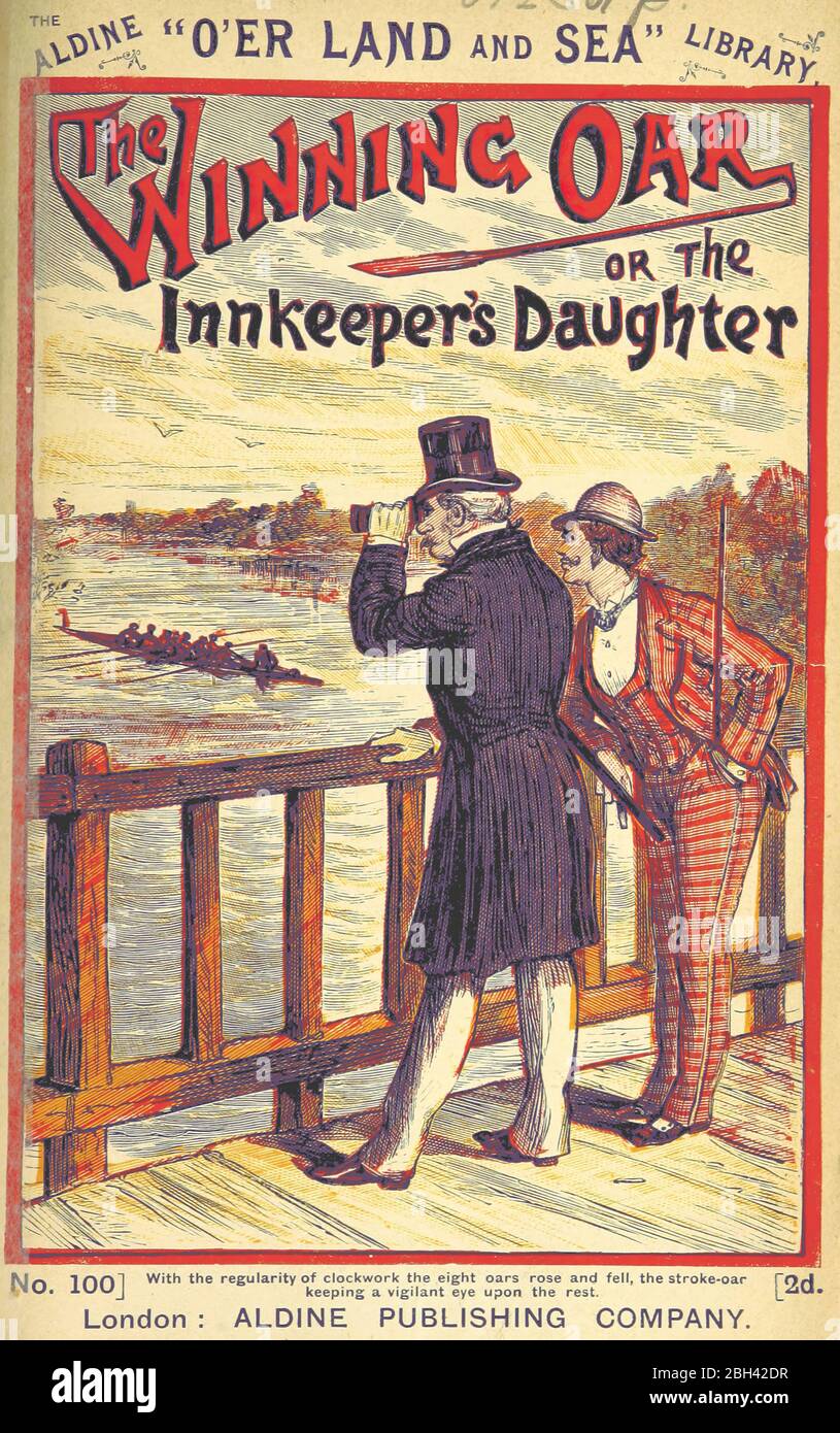 Victorian book cover page Stock Photo - Alamy