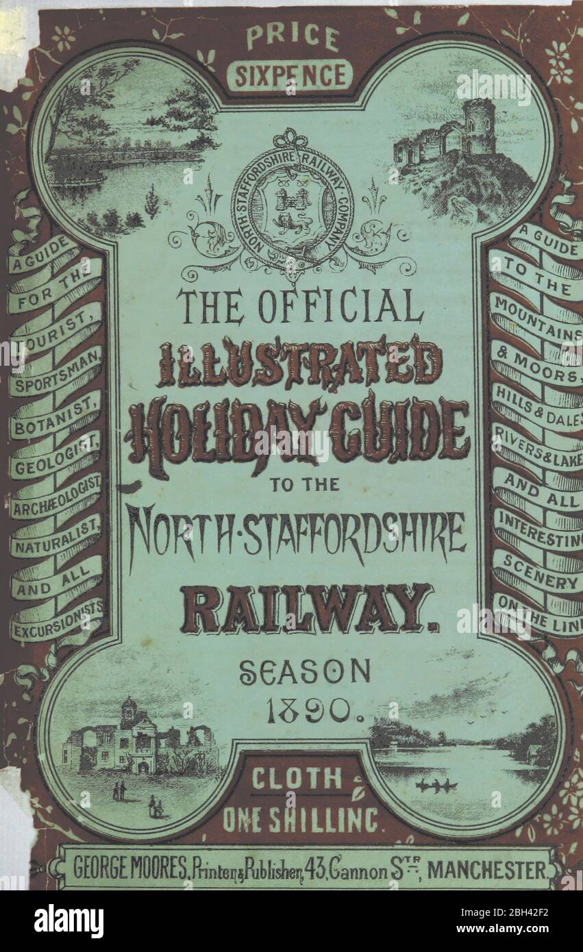 Victorian book cover page Stock Photo - Alamy