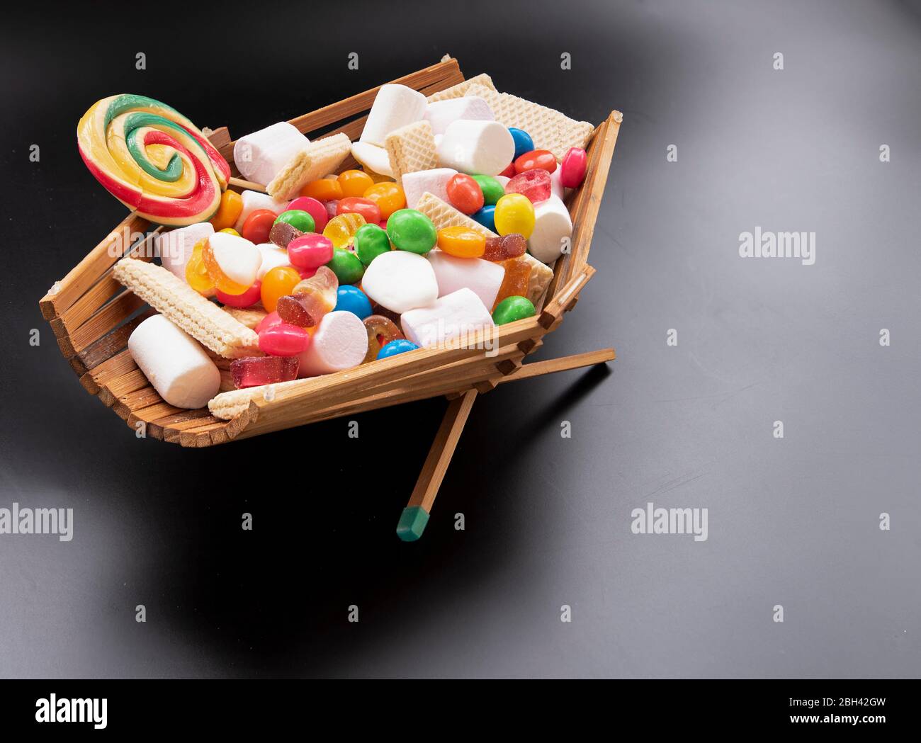An assortment of various candies Stock Photo - Alamy