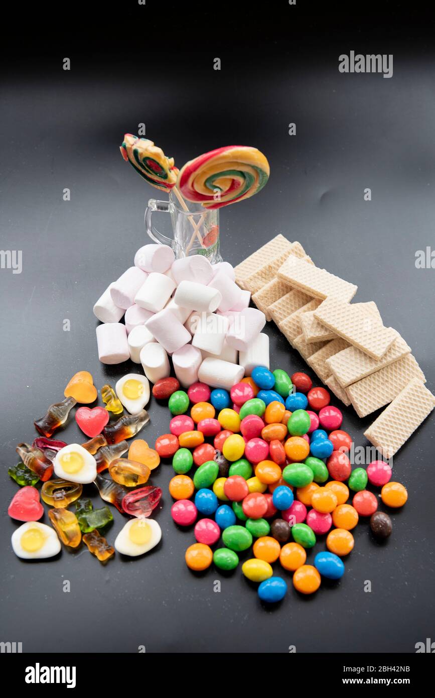 Assortment sugar hi-res stock photography and images - Alamy