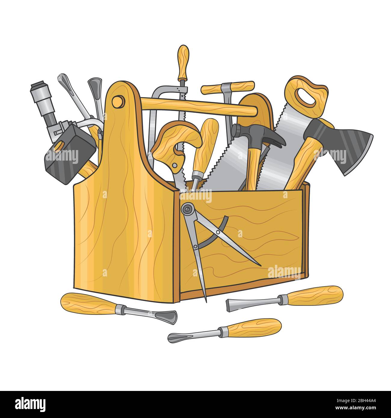 Woodshop Tools Clipart