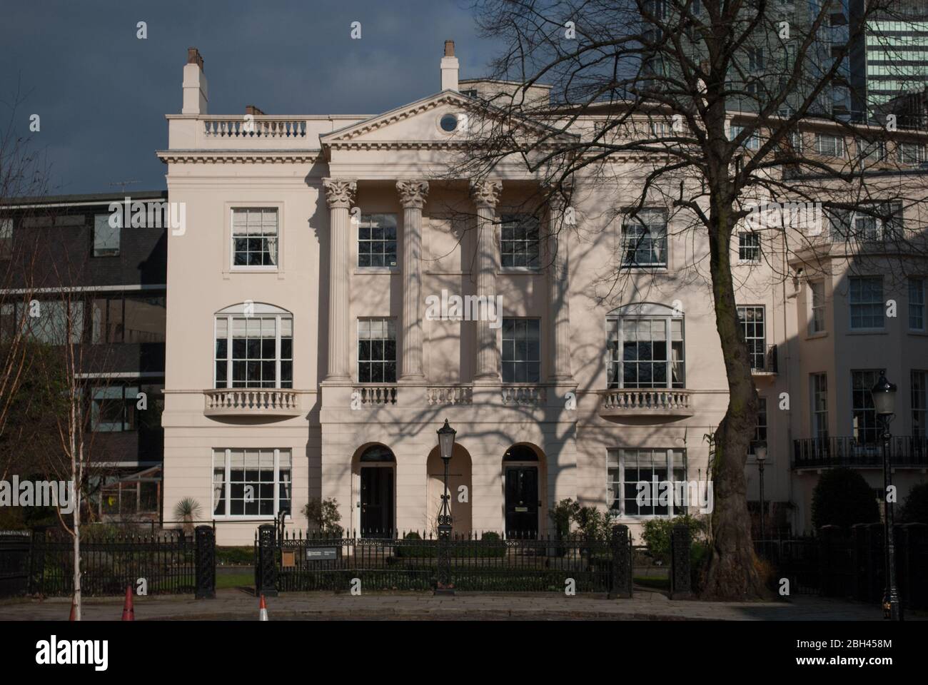 James Burton Neoclassical Regency Architecture Stucco Classical ...