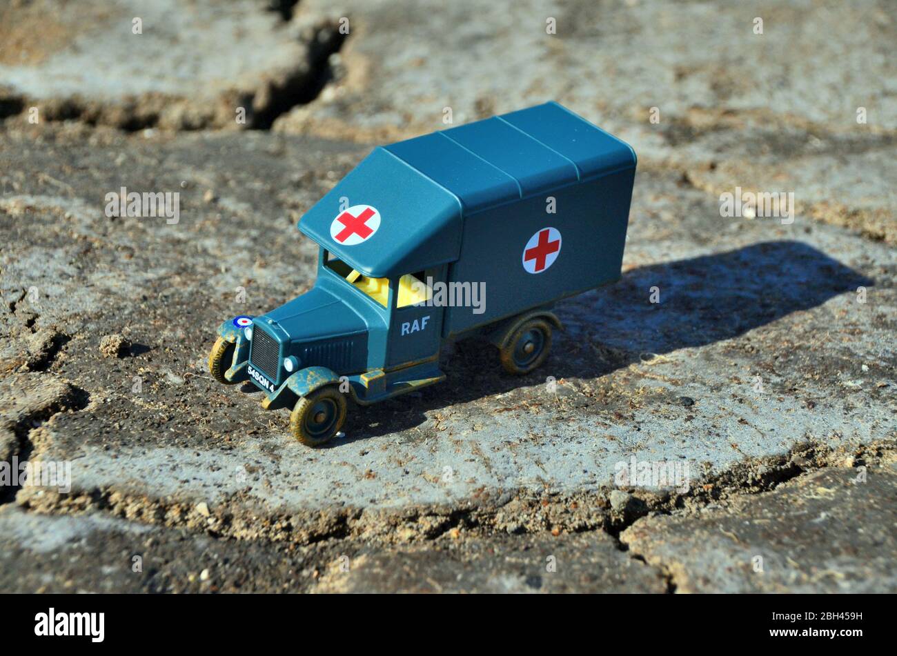 Corgi replica of a Morris II cwt Ambulance RAF used during world war II ...