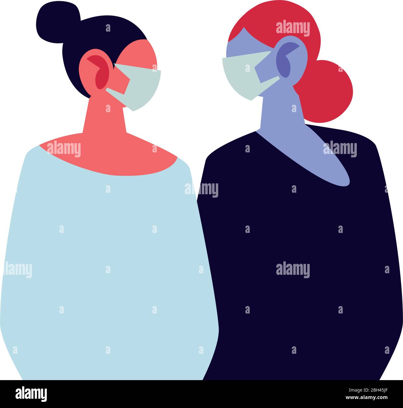 Sterile Masks Stock Vector Images - Alamy