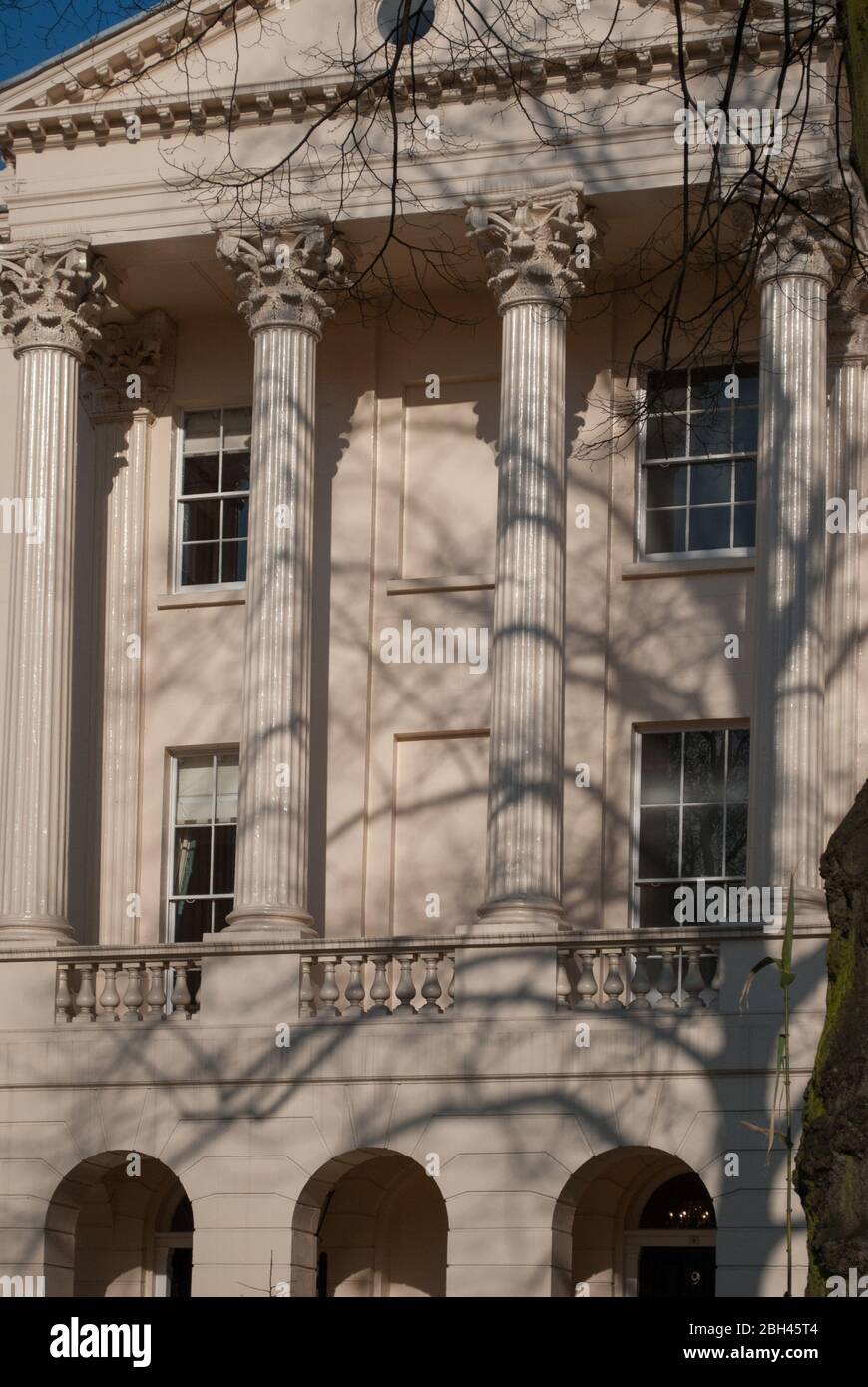 James Burton Neoclassical Regency Architecture Stucco Classical ...