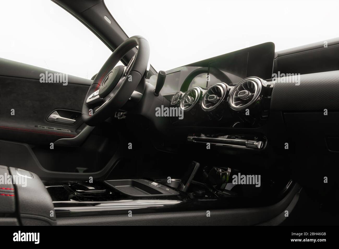 Back of a front car seat hi-res stock photography and images - Alamy