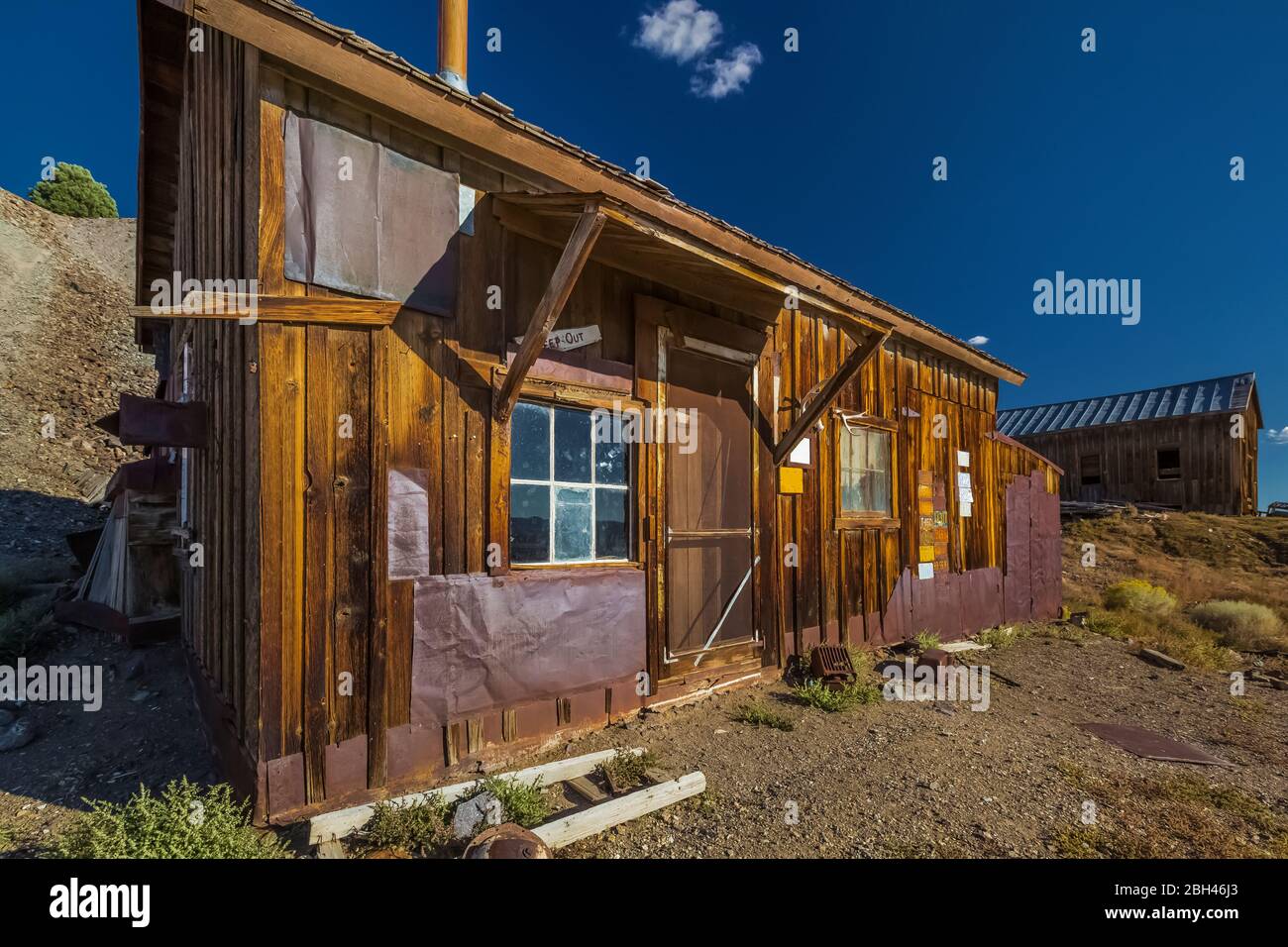 Stagecoach stop in the old silver and gold mining ghost town of Berlin ...