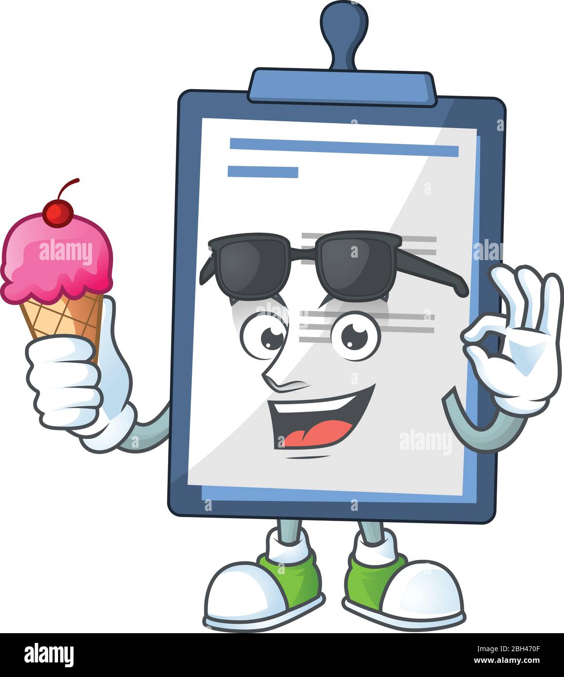 Clipboard register icon cartoon hi-res stock photography and images - Alamy