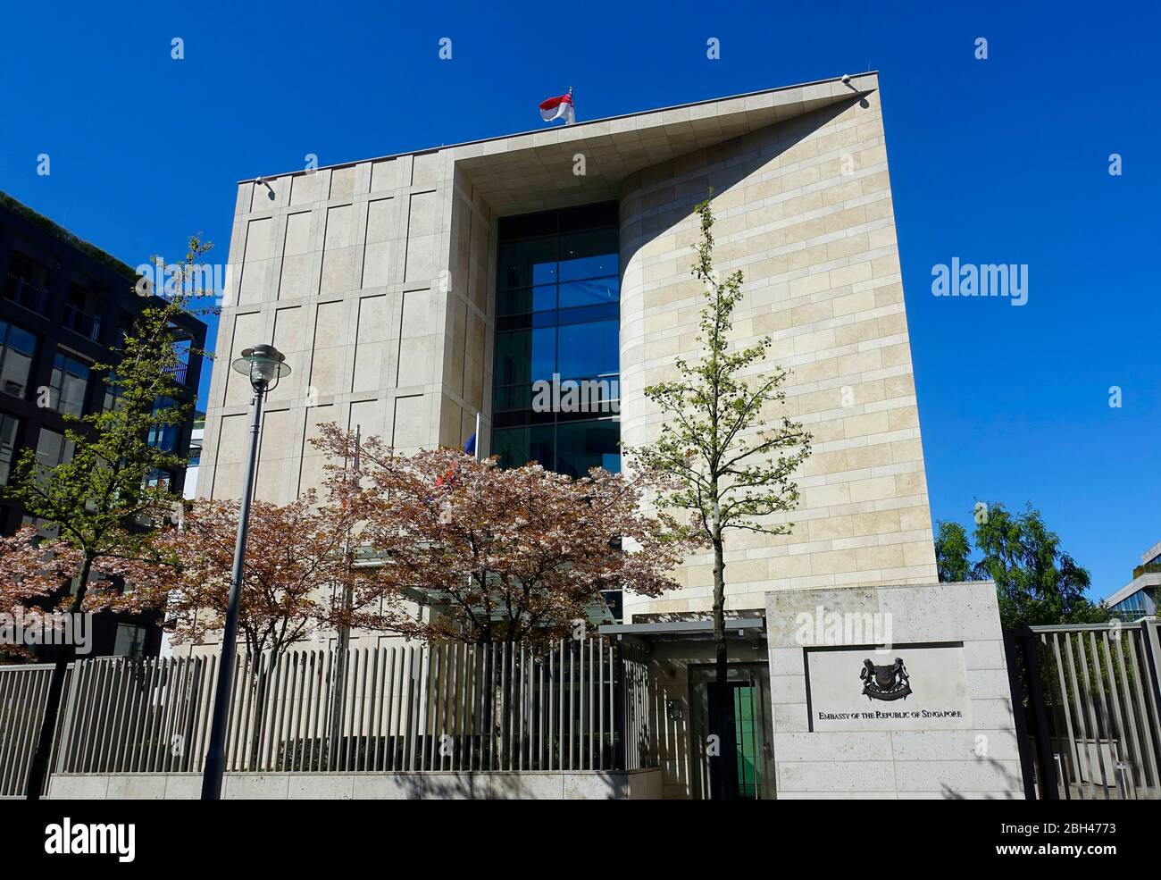 Embassy of the Republic of Singapore Stock Photo - Alamy