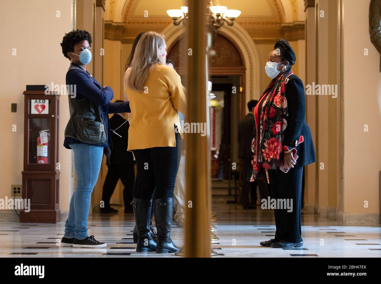 Washington, United States. 23rd Apr, 2020. Rep. Sheila Jackson Lee, D ...