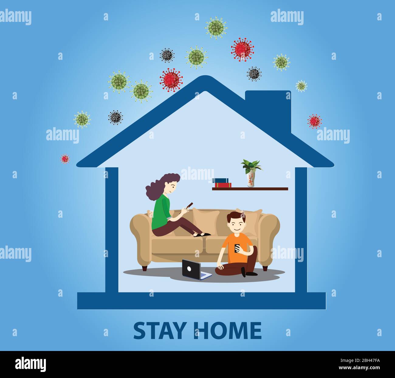 Victor family Stock Vector Images - Alamy