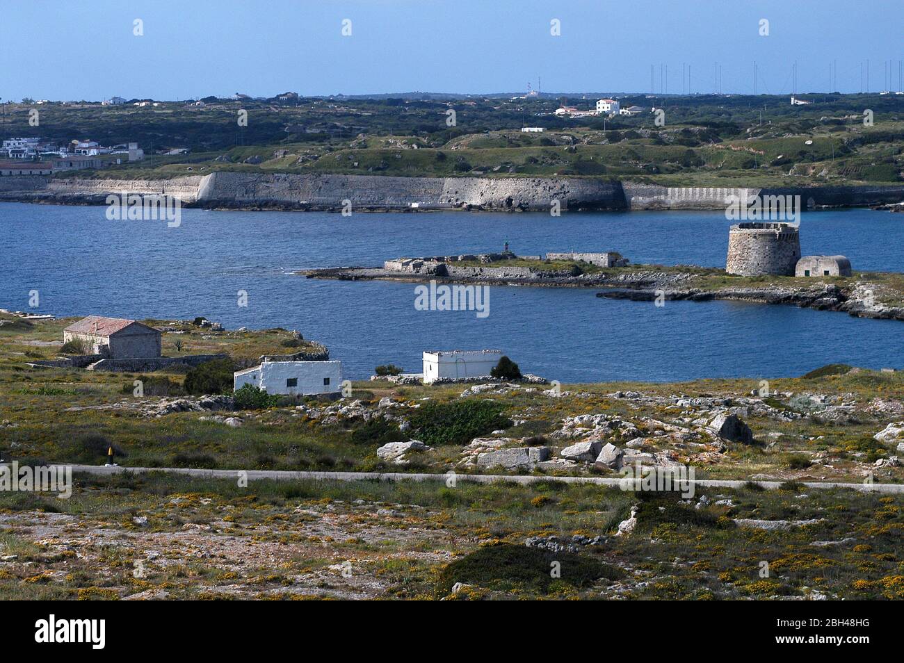 Fortaleza de Isabel II, La Mola, Menorca, Spain Stock Photo - Alamy