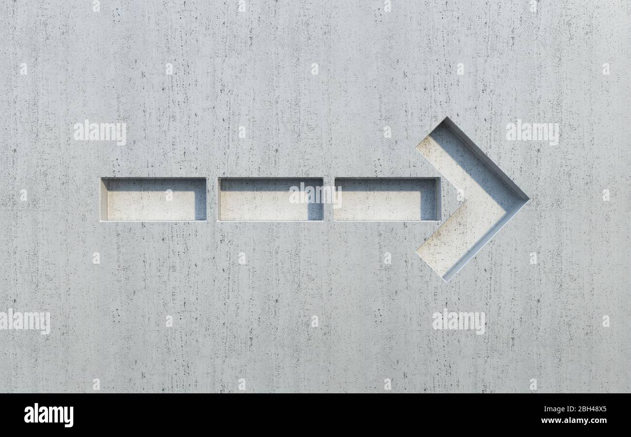 arrow show direction Stock Photo - Alamy
