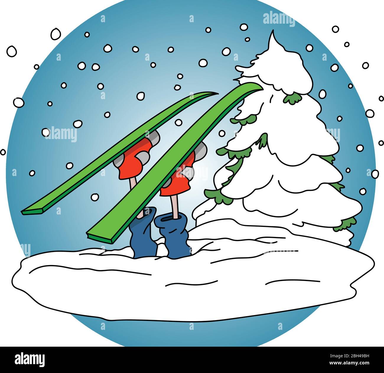 Ice man cartoon hi-res stock photography and images - Alamy