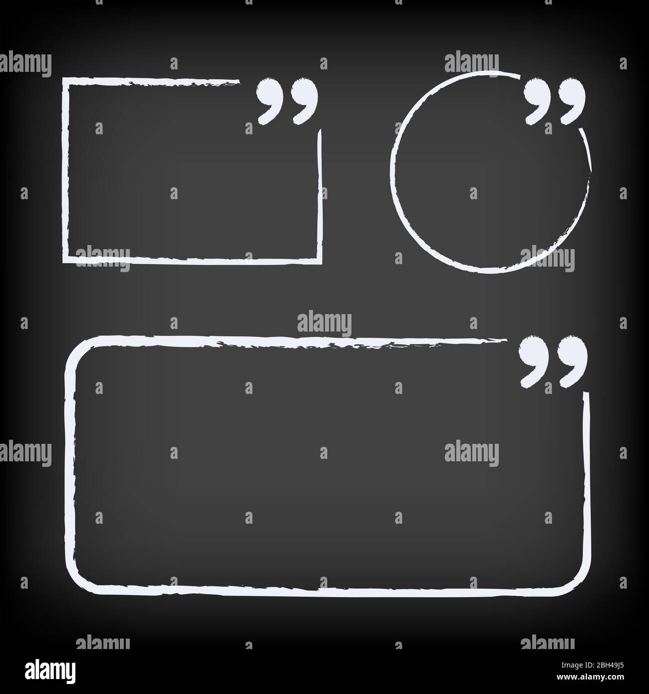 Lettering frames set design Stock Vector Images - Alamy