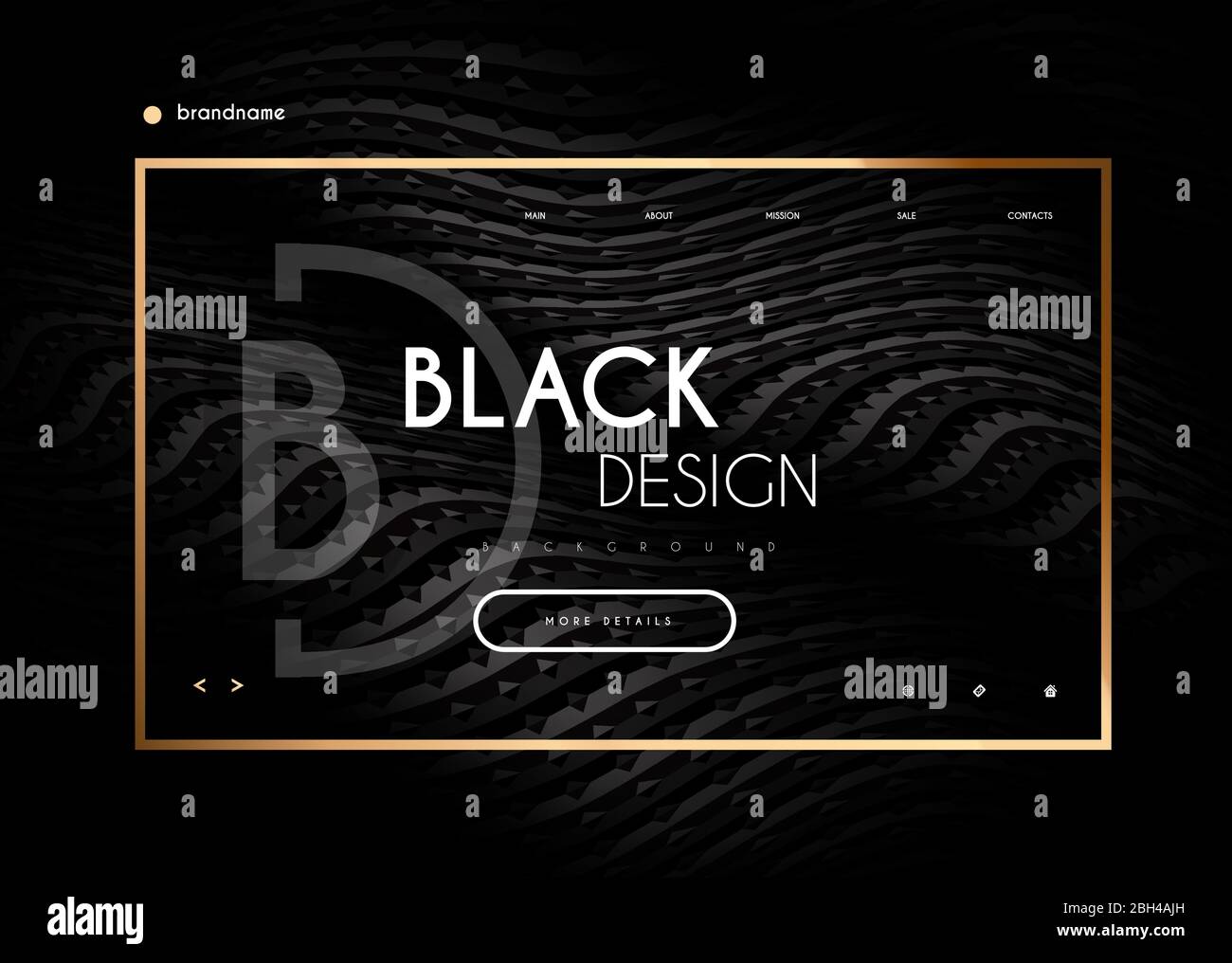 Abstract landing page Cut Out Stock Images & Pictures - Alamy