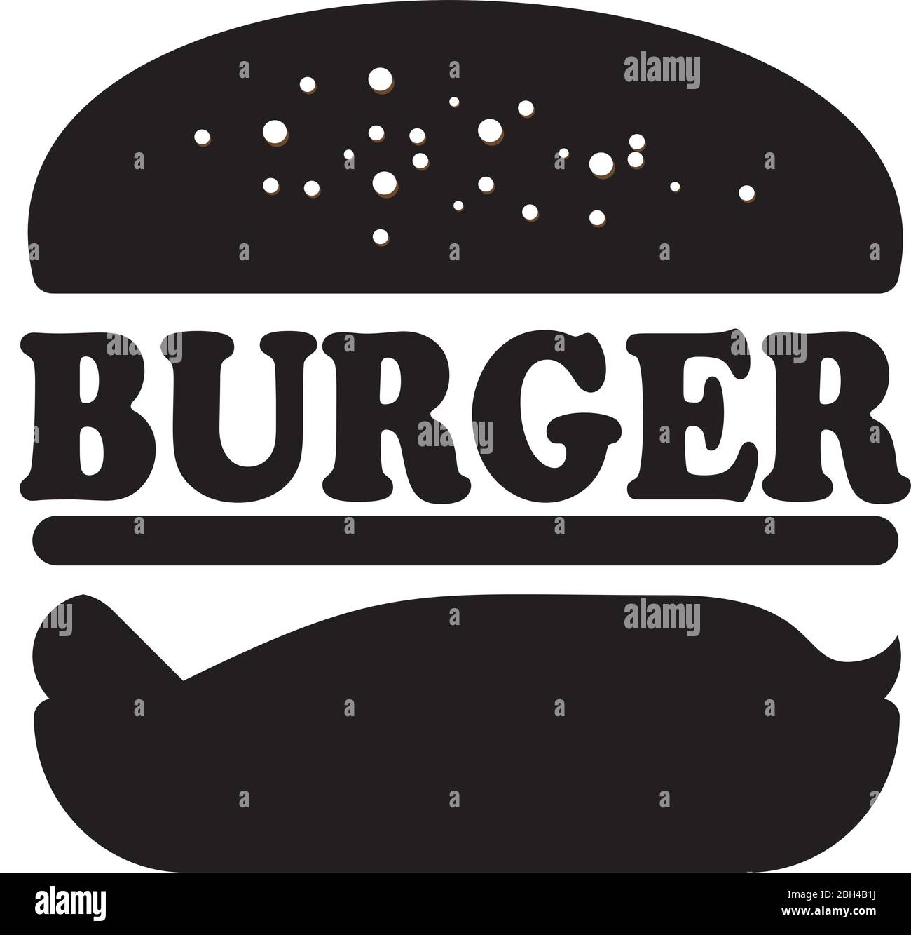 Vintage Retro Burger logo design inspiration Stock Vector Image & Art ...