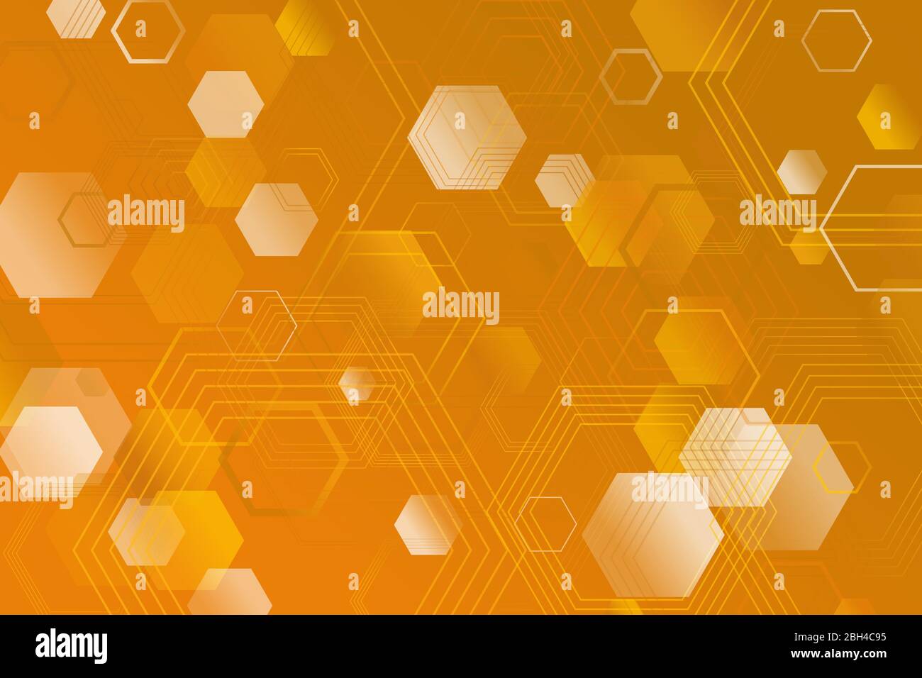 Gradient hexagonal Stock Vector Images - Alamy