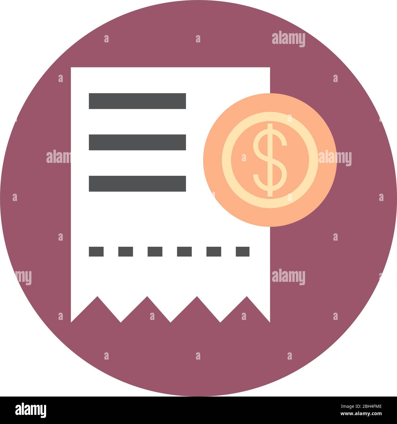 mobile banking, voucher money payment vector illustration block style ...