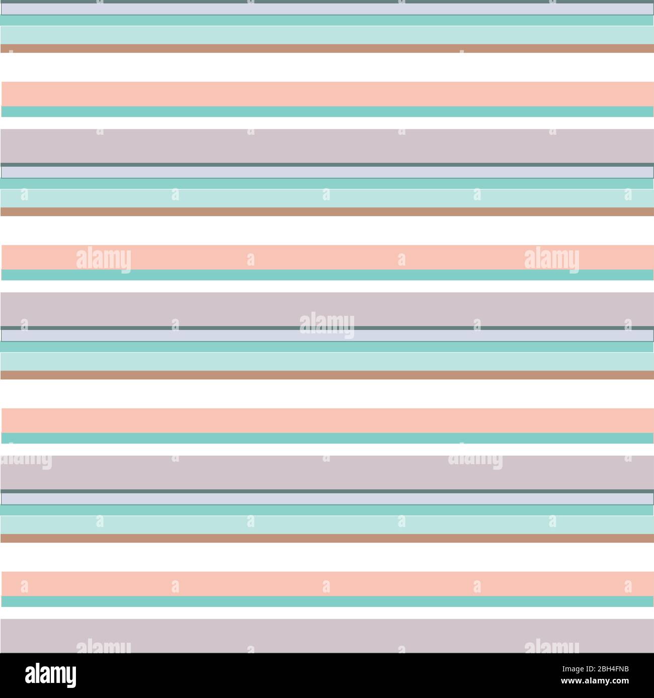 Vector striped seamless pattern with horizontal stripes. Colorful ...