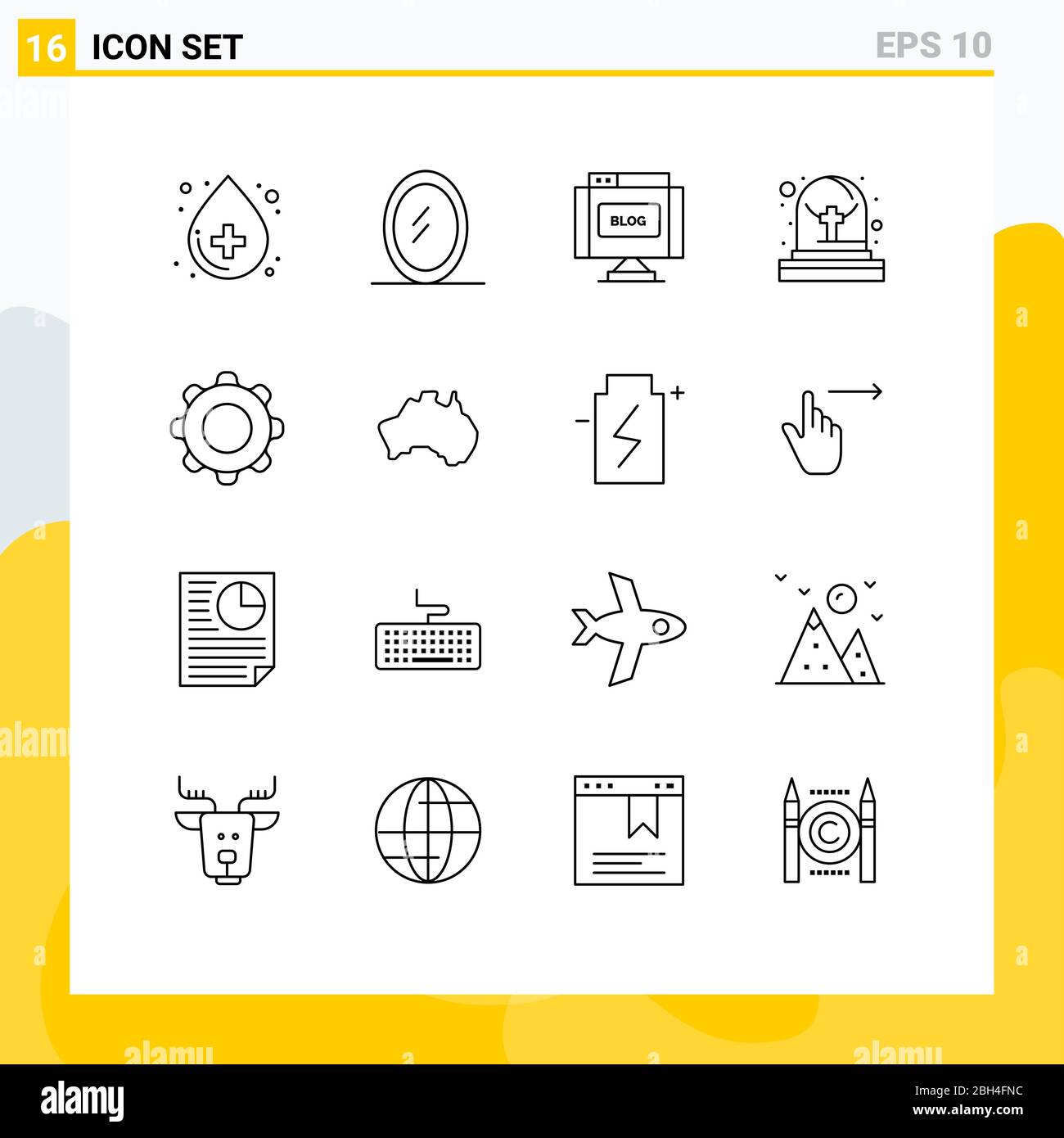 Tomb slide Stock Vector Images - Alamy