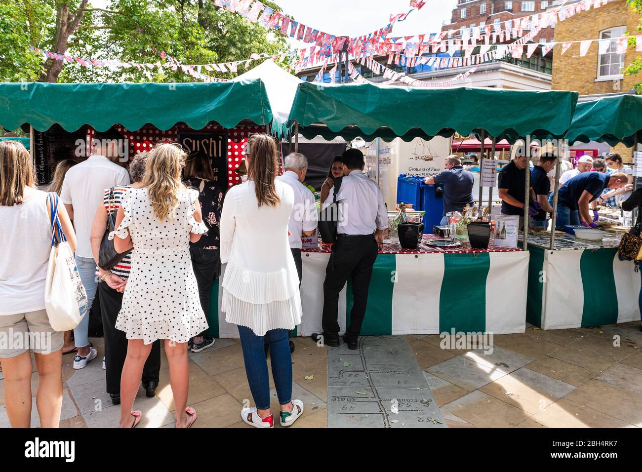 Duke of york square food market hi-res stock photography and images - Alamy