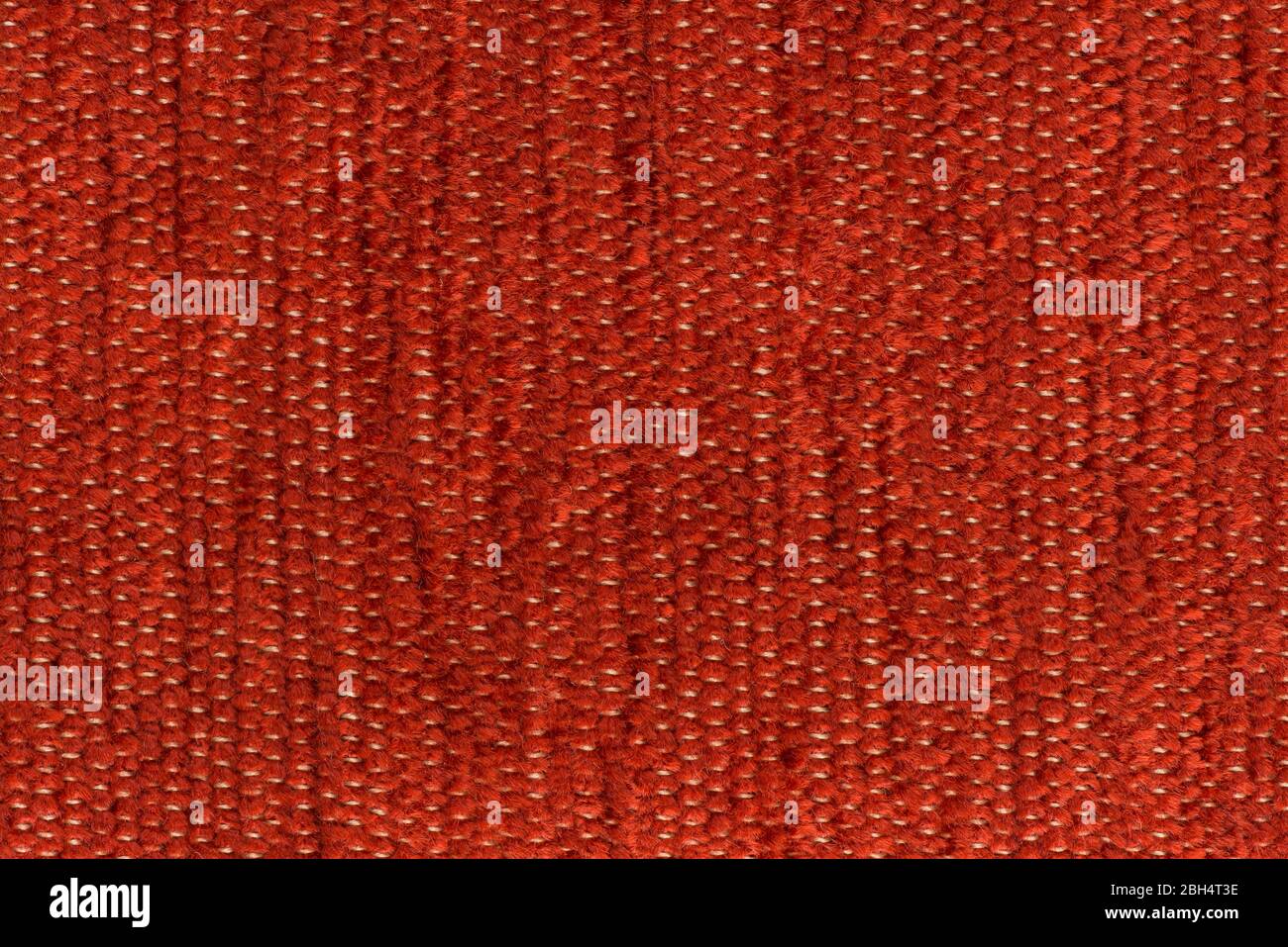 Closeup detail of red fabric texture background Stock Photo - Alamy