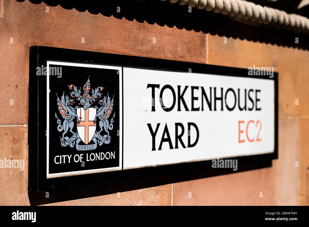 London, UK - June 26, 2018: Downtown financial district city and ...