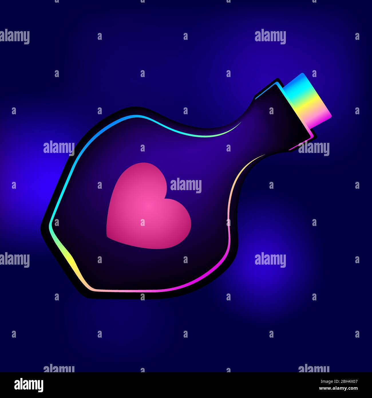 Apothecary bottle sketch Stock Vector Images - Alamy