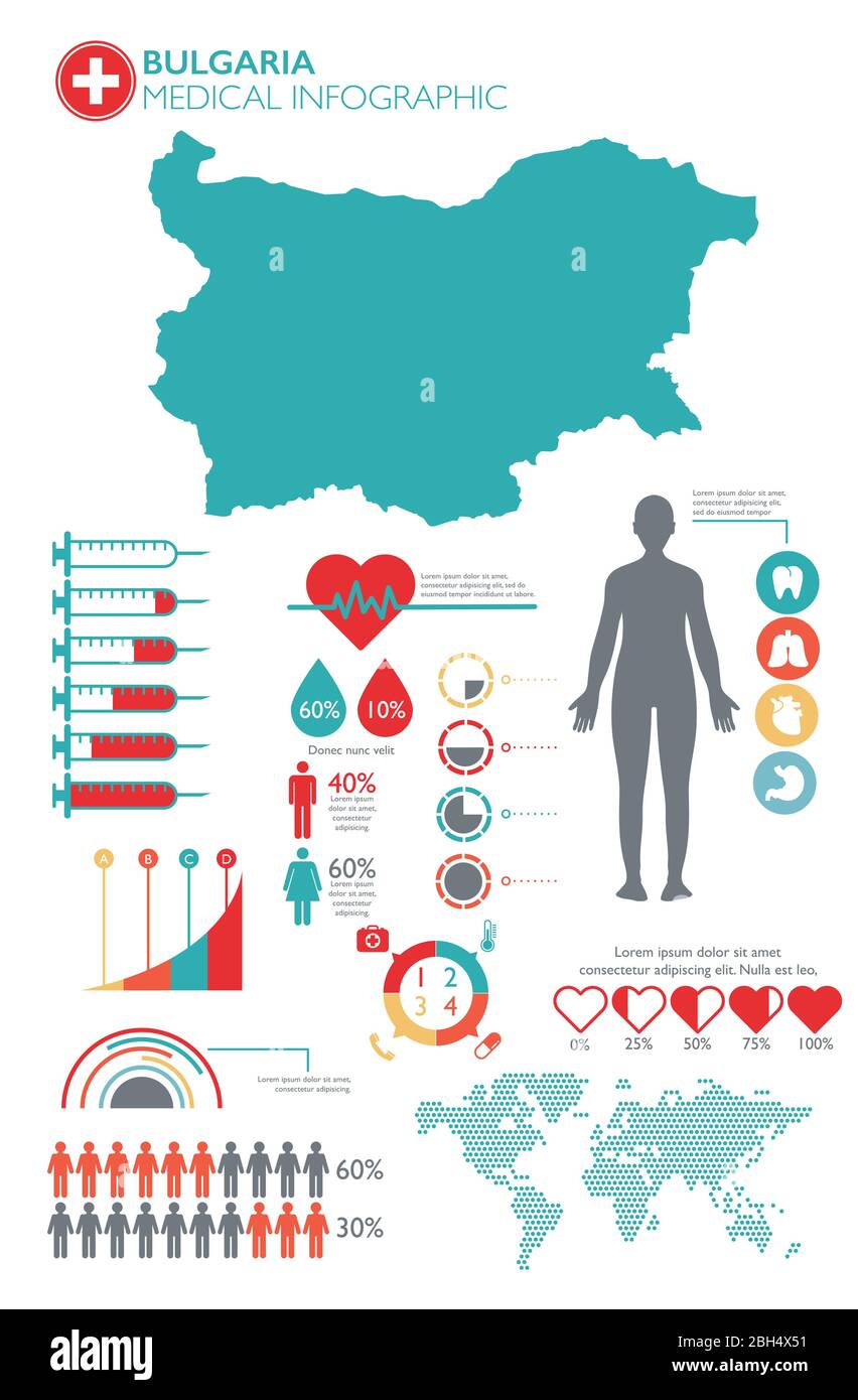 Infographic set map europe hi-res stock photography and images - Alamy