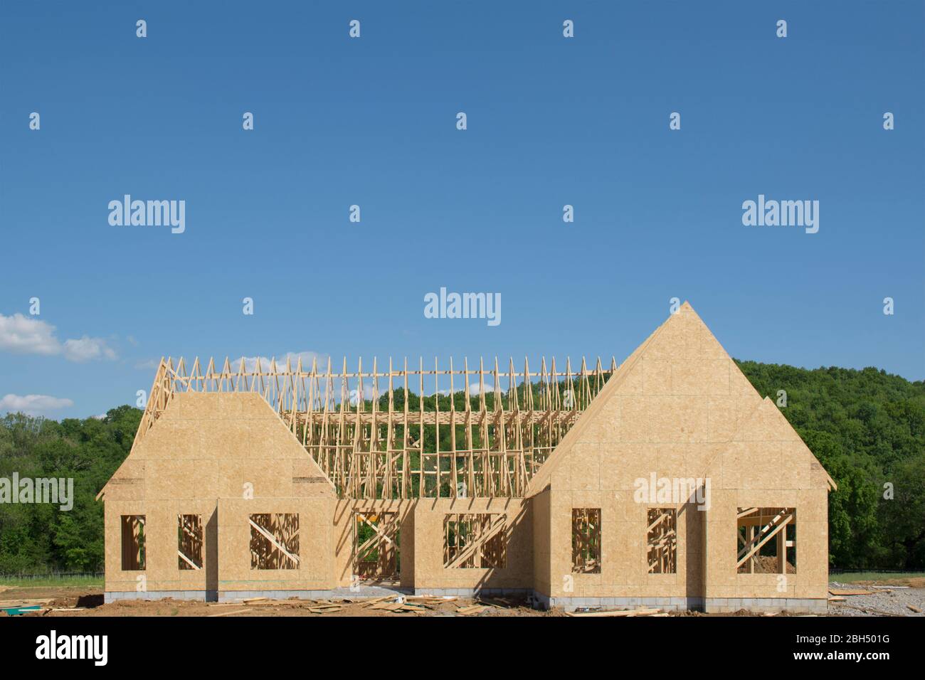 House under construction Stock Photo - Alamy