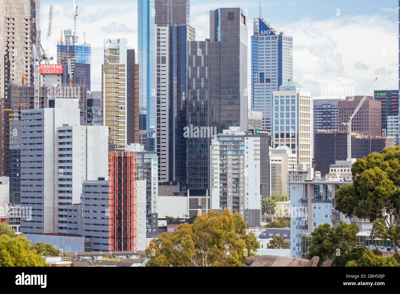 Melbourne cbd hi-res stock photography and images - Alamy