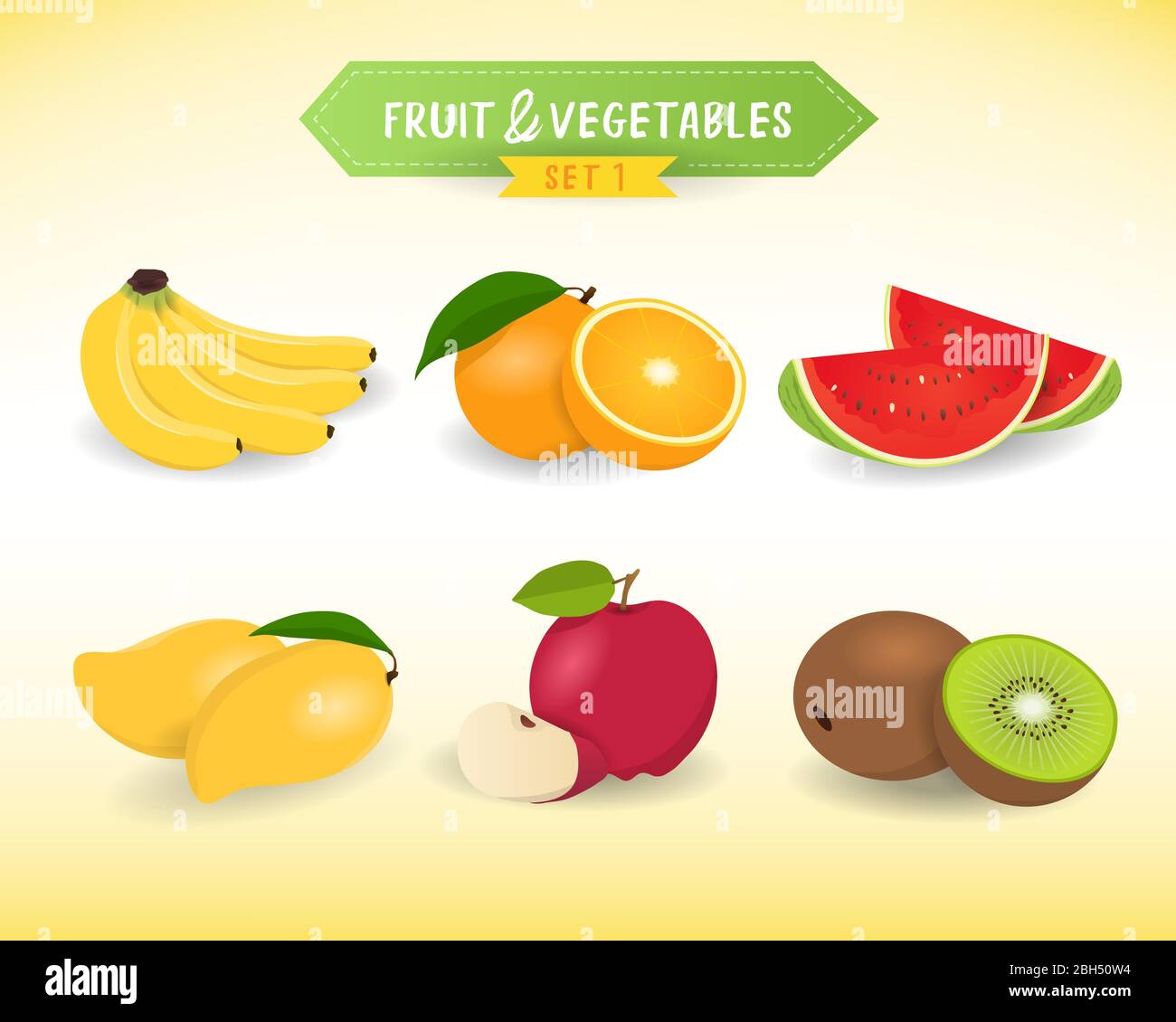 Banana tree vector vectors hi-res stock photography and images - Alamy